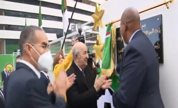 Le Président Tebboune procède à l'inauguration officielle du nouveau ...