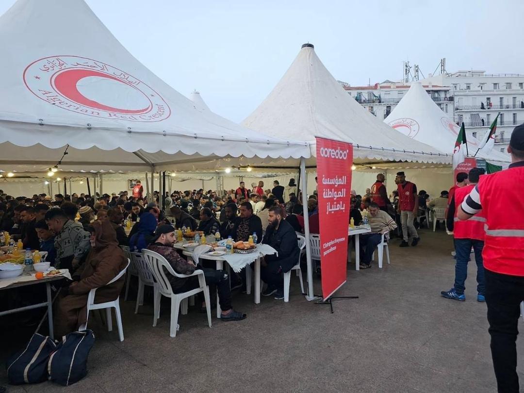 Ooredoo Et Le Cra Partagent Un Iftar Avec Les Jeûneurs Interfil Algerie