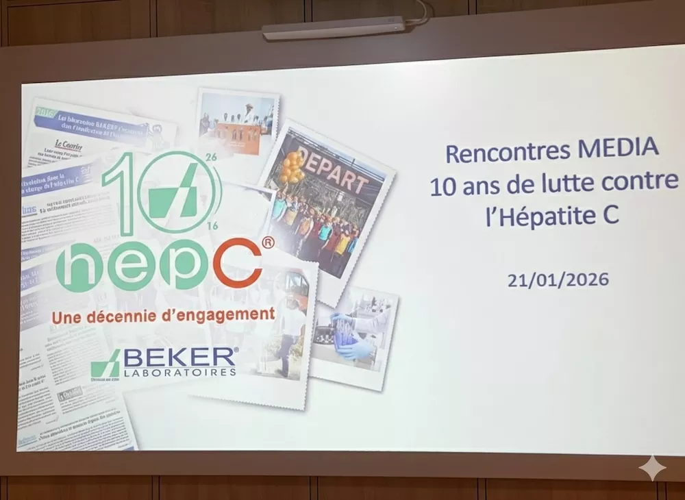 Laboratoires BEKER : 10 ans de lutte contre l’hépatite C - INTERFIL ALGERIE
